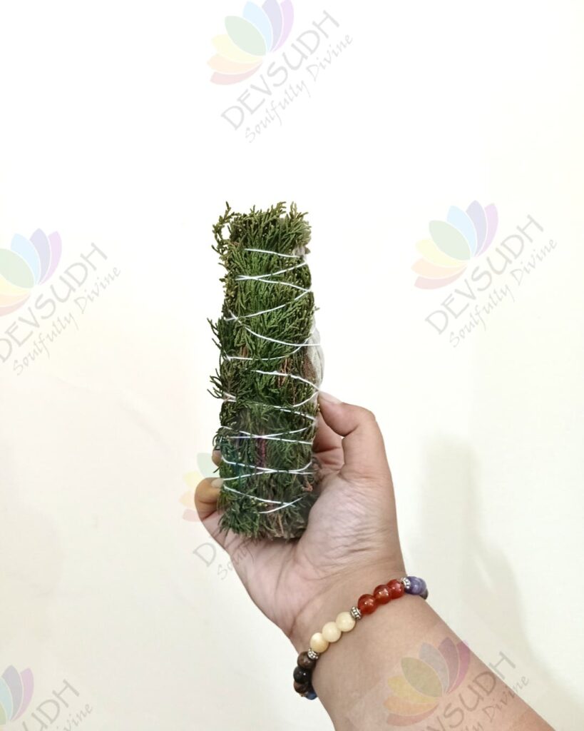 White Sage with Cedar Smudge Stick – DEVSUDH
