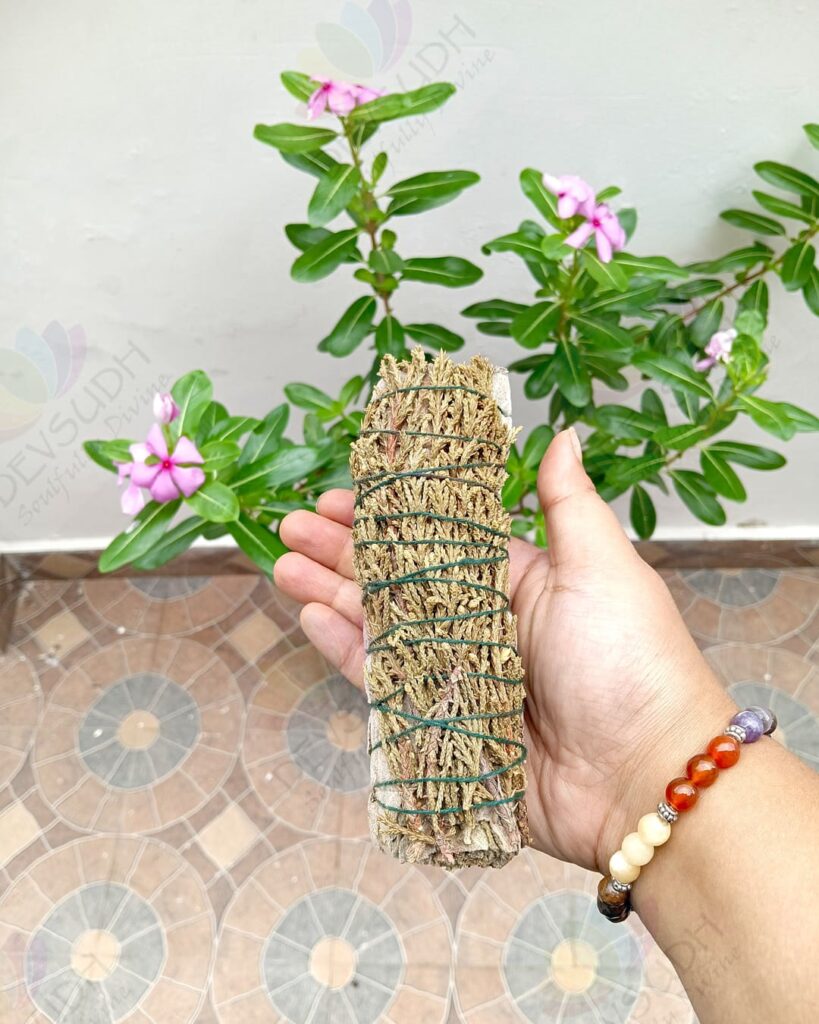 White Sage with Juniper Smudge Stick – DEVSUDH