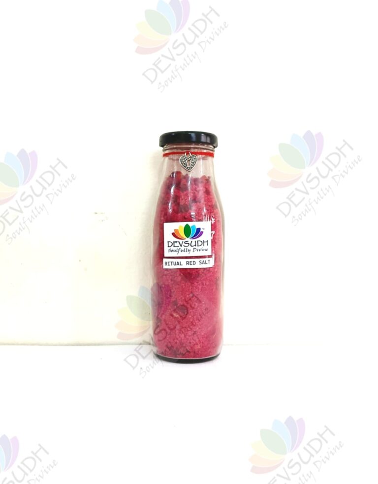 Ritual Red Salt (Love & Protection Salt) in Glass bottle – DEVSUDH
