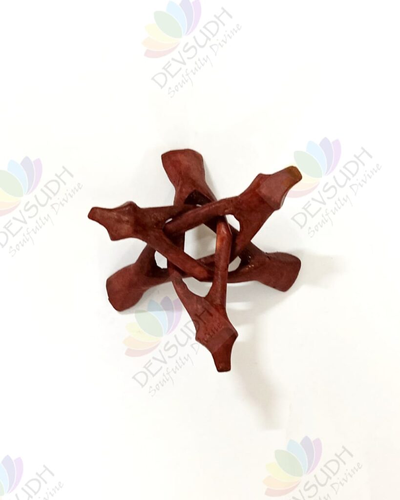 Wooden Tripod Stand (For Abalone shells, Smudging bowl, Crystal Spheres ...